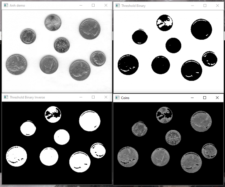 Làm quen với Thresholding trong OpenCV - VSEC